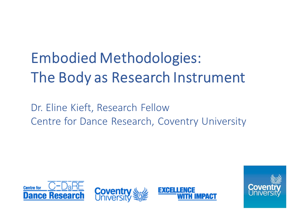 NCRM Online learning resources | Embodied Methodologies: The Body as ...