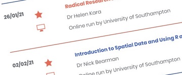 NCRM training overview